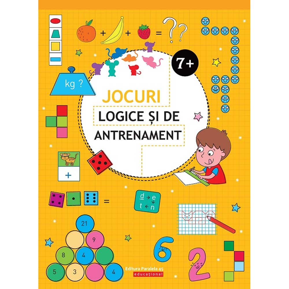 Jocuri logice si de antrenament (7+) - Ballon Media | Delumani - Magazin Online Romanesc
