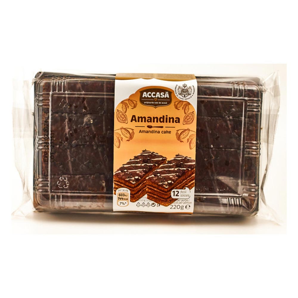 Prajitura Amandina Accasa | Delumani – Magazin românesc online