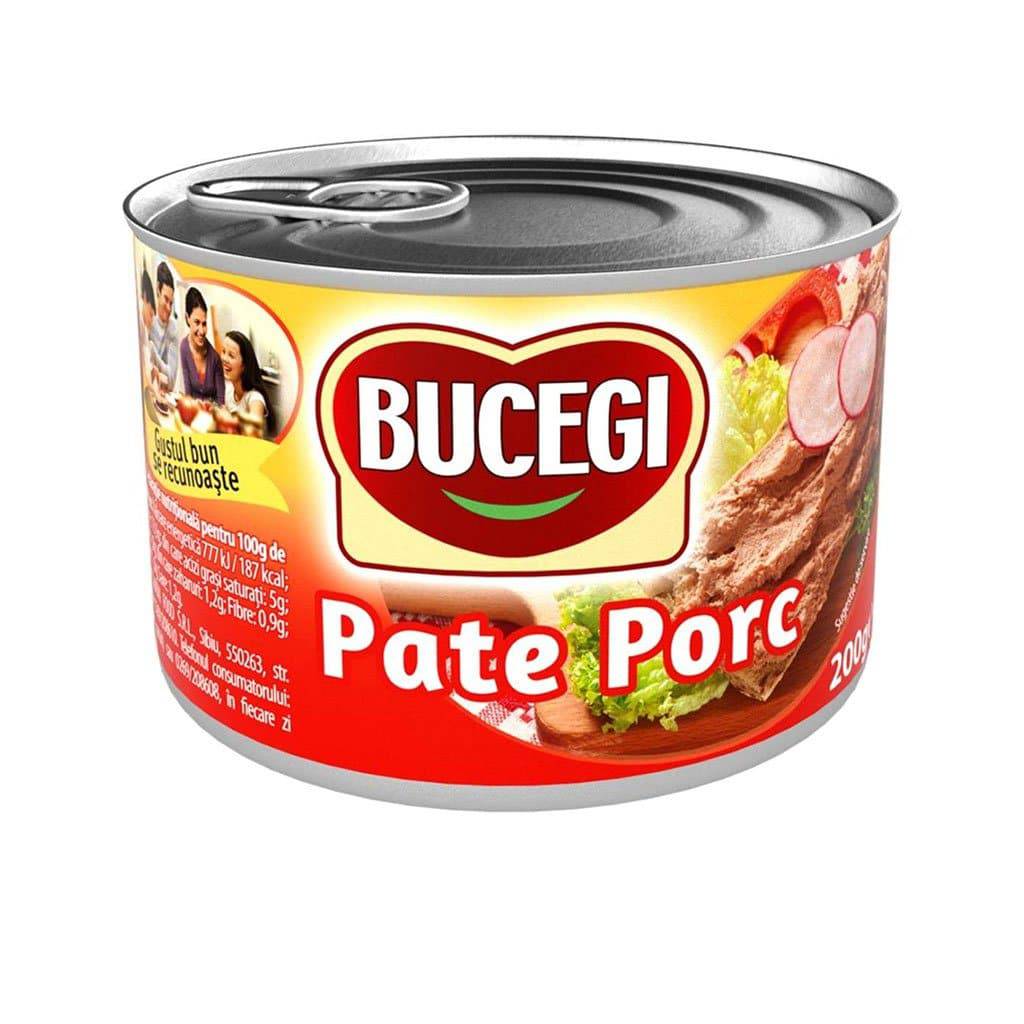 Bucegi pate de porc 200 g | Delumani - Magazin Online Romanesc