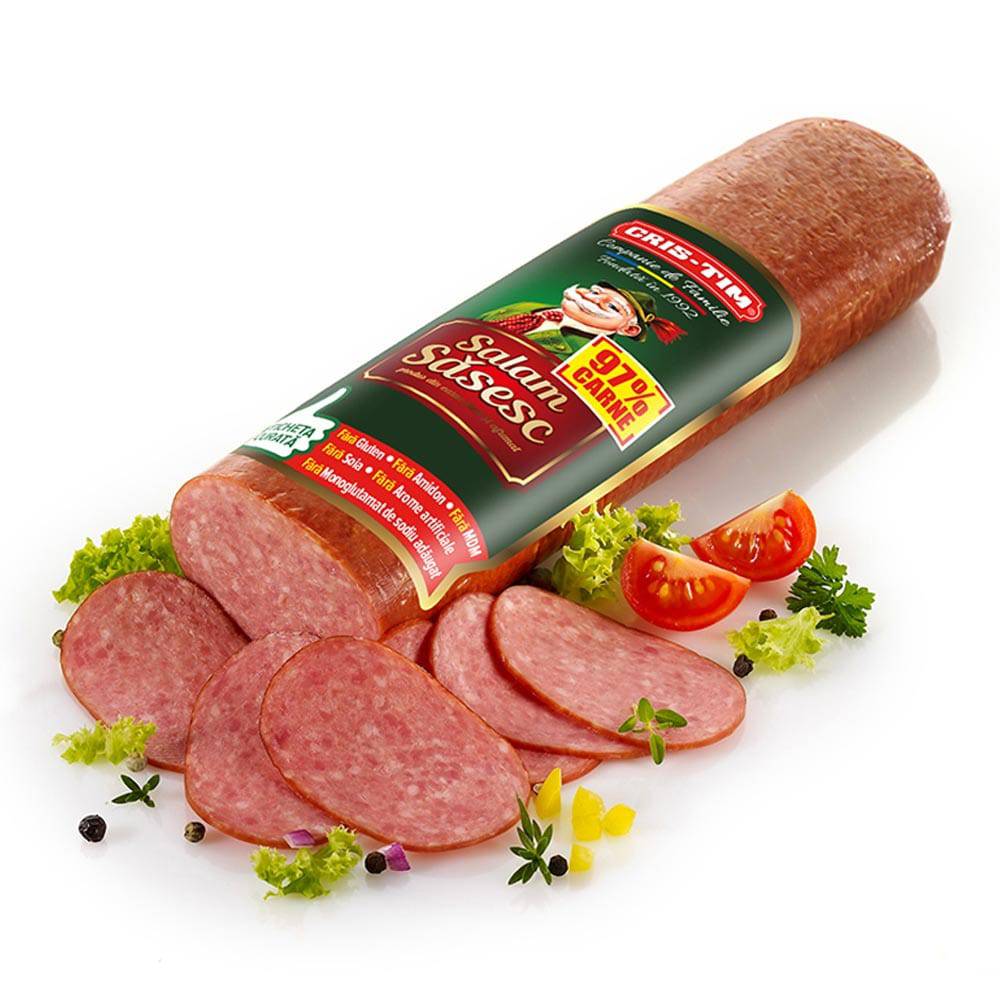Salam sasesc Cris-Tim 650 gr | Delumani - Magazin Online Romanesc